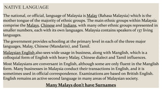 MALAYSIA - The East Asia | PPT