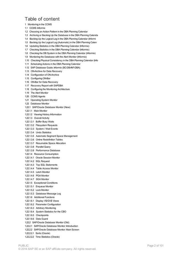 SAP Basis CCMS | PDF