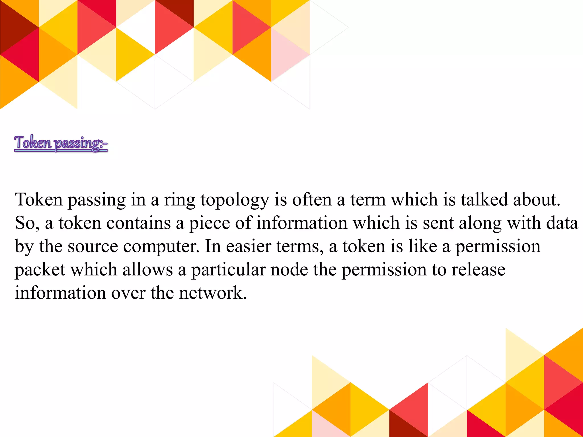 Enhancing fault tolerance in ring topology | PPTX | Computer Networking | Computing
