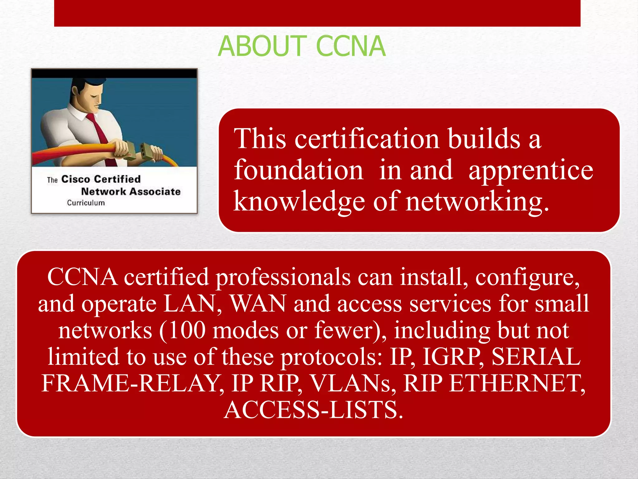 CCNA PPT | PPTX
