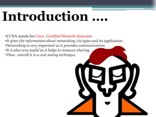 Ccna( Cisco Certified Network Associate) | PPT