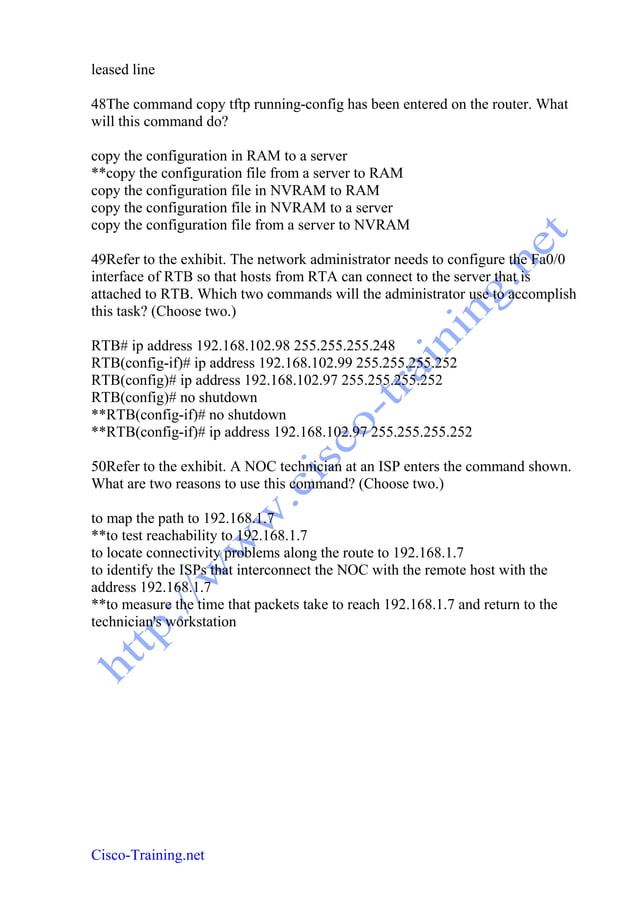 Ccna 2 Final V4 1 | PDF