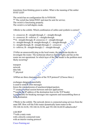 Ccna 2 Final V4 1 | PDF