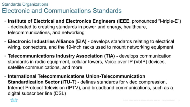 CCNA Protocols and Models Lecture Slides | PPTX