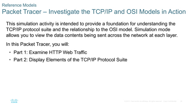 CCNA Protocols and Models Lecture Slides | PPT