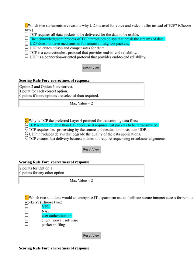 Ccna 3-discovery-4-0-module-1-100 | PDF