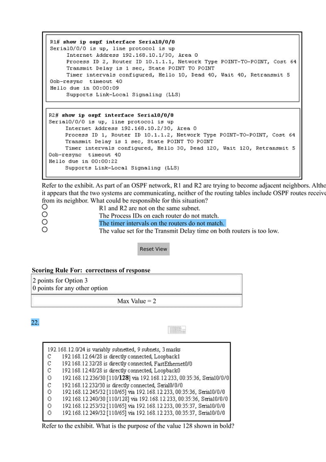 Ccna 3-discovery-4-0-module-6-100- | PDF