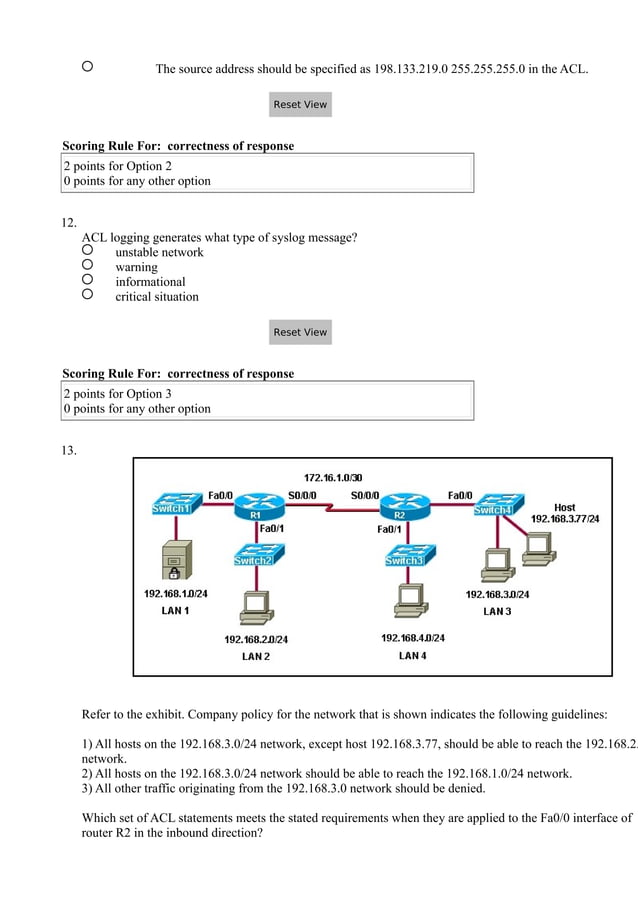 Ccna 3-discovery-4-0-module-8-100- | PDF | Free Download