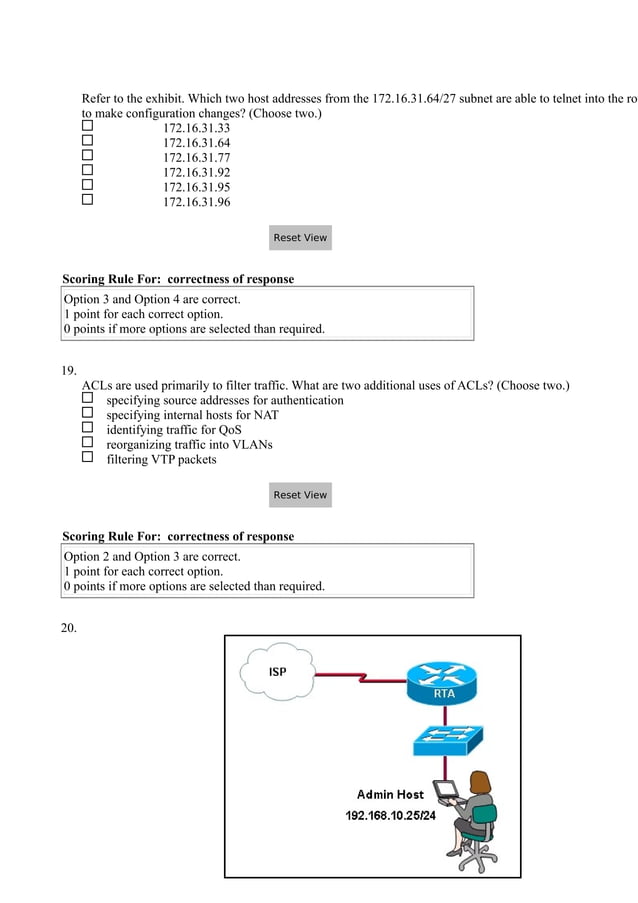 Ccna 3-discovery-4-0-module-8-100- | PDF | Free Download