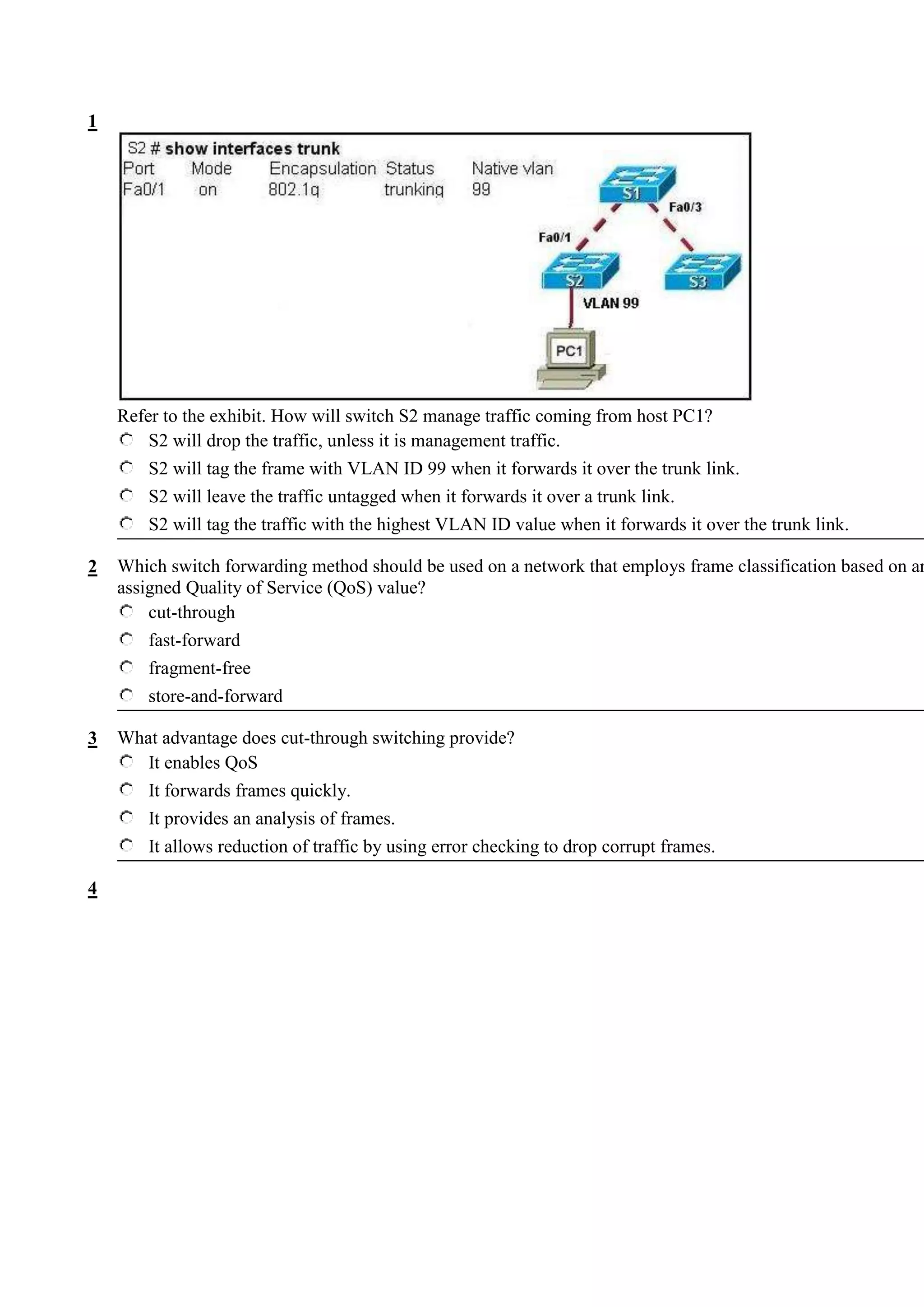 Ccna 3 v 4.0 final-exam-17-07-2010 | PDF