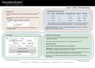 Ccna cheat sheet | PPT