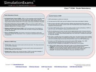 CCNA CheatSheet | PDF