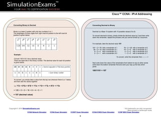 CCNA CheatSheet | PDF