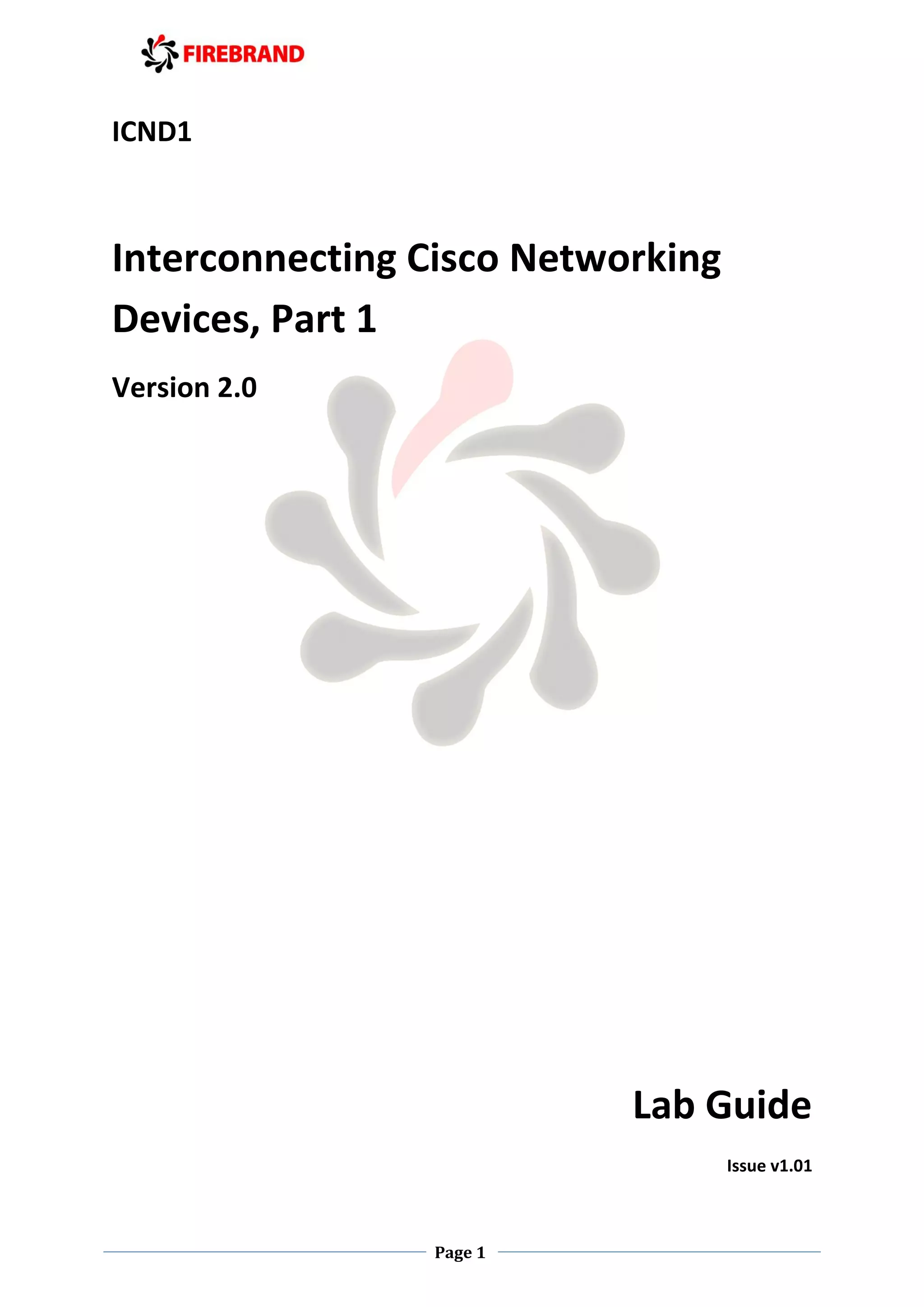 Ccna icnd1-labs - exercices | PDF