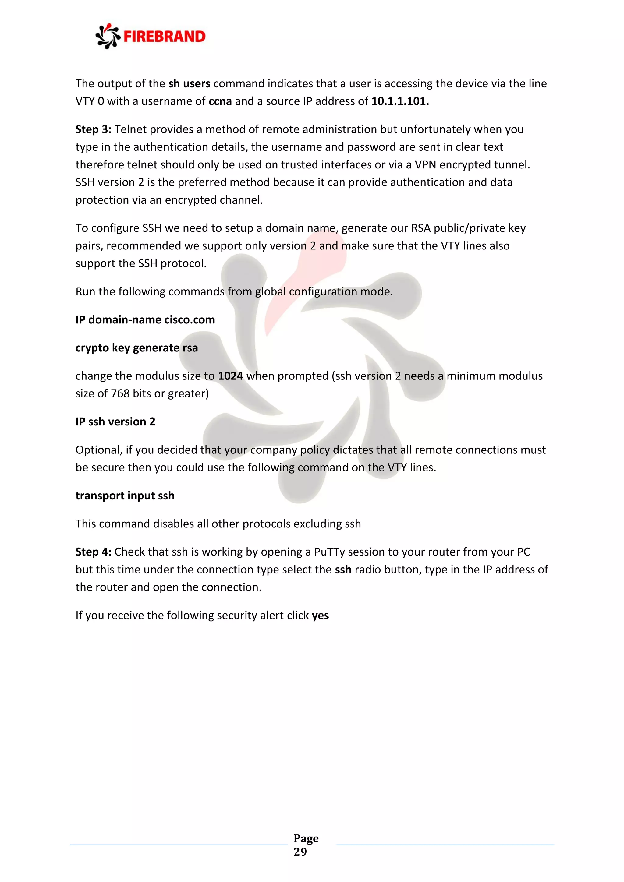 Ccna icnd1-labs - exercices | PDF