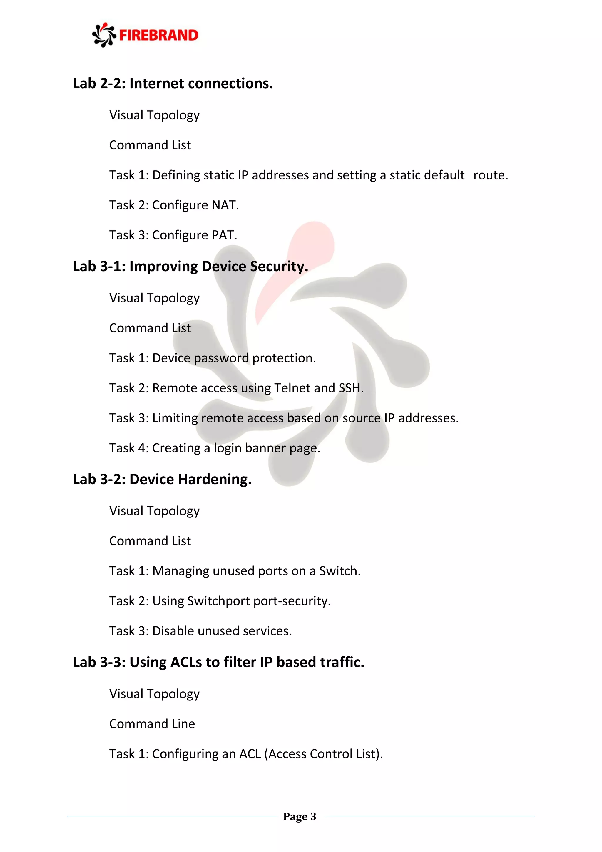 Ccna icnd1-labs - exercices | PDF