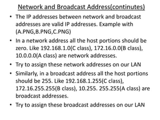 CCNA IP Address,Subnet mask (part 2) | PPTX | Computer Networking | Computing