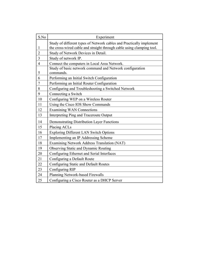 manual on networking cabling with pratical guide | PDF