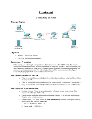 manual on networking cabling with pratical guide | PDF