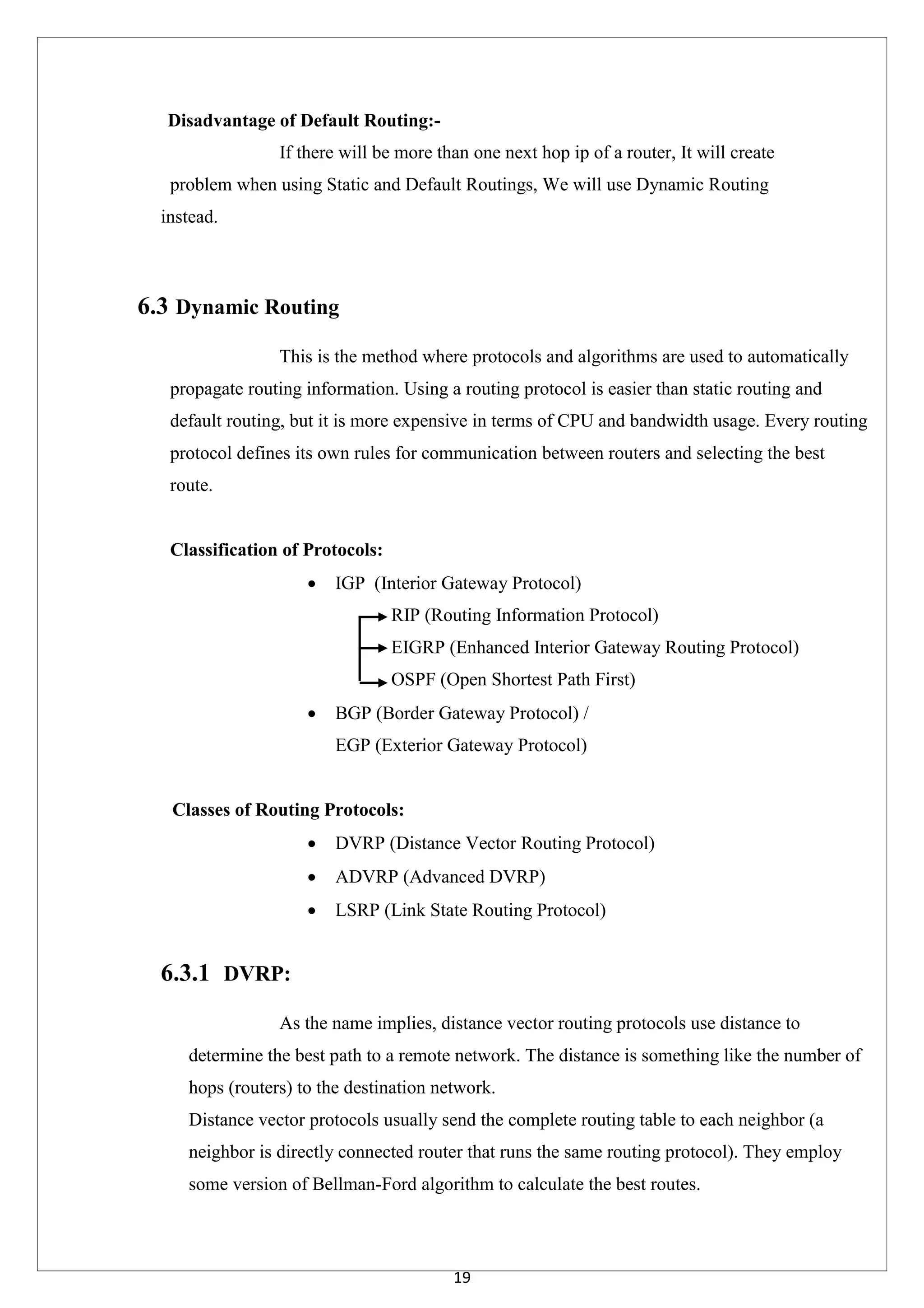 Ccna Project Report Pdf Computer Networking Computing