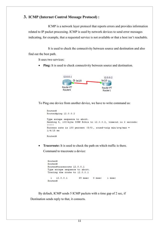 CCNA project-report | PDF | Computer Networking | Computing
