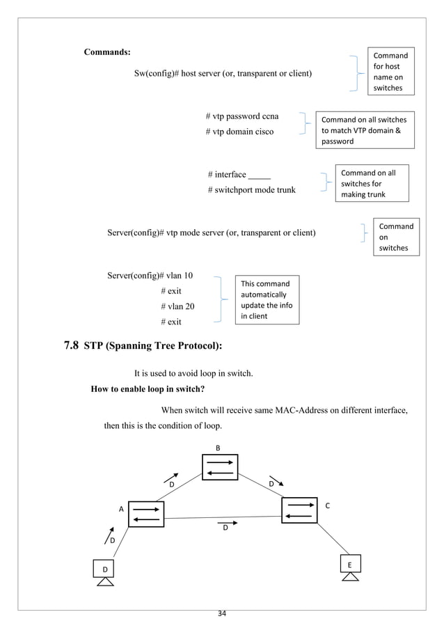 CCNA project-report | PDF | Computer Networking | Computing