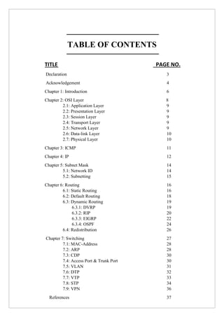 CCNA project-report | PDF