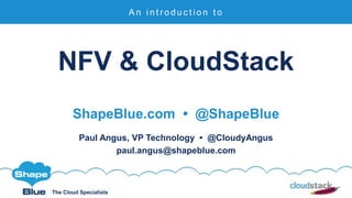 CCNA17 CloudStack and NFV | PPT