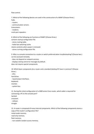 Ccna 1 module 1 v4.0 | PDF