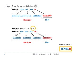 Ccna 1 pertemuan 3 | PDF