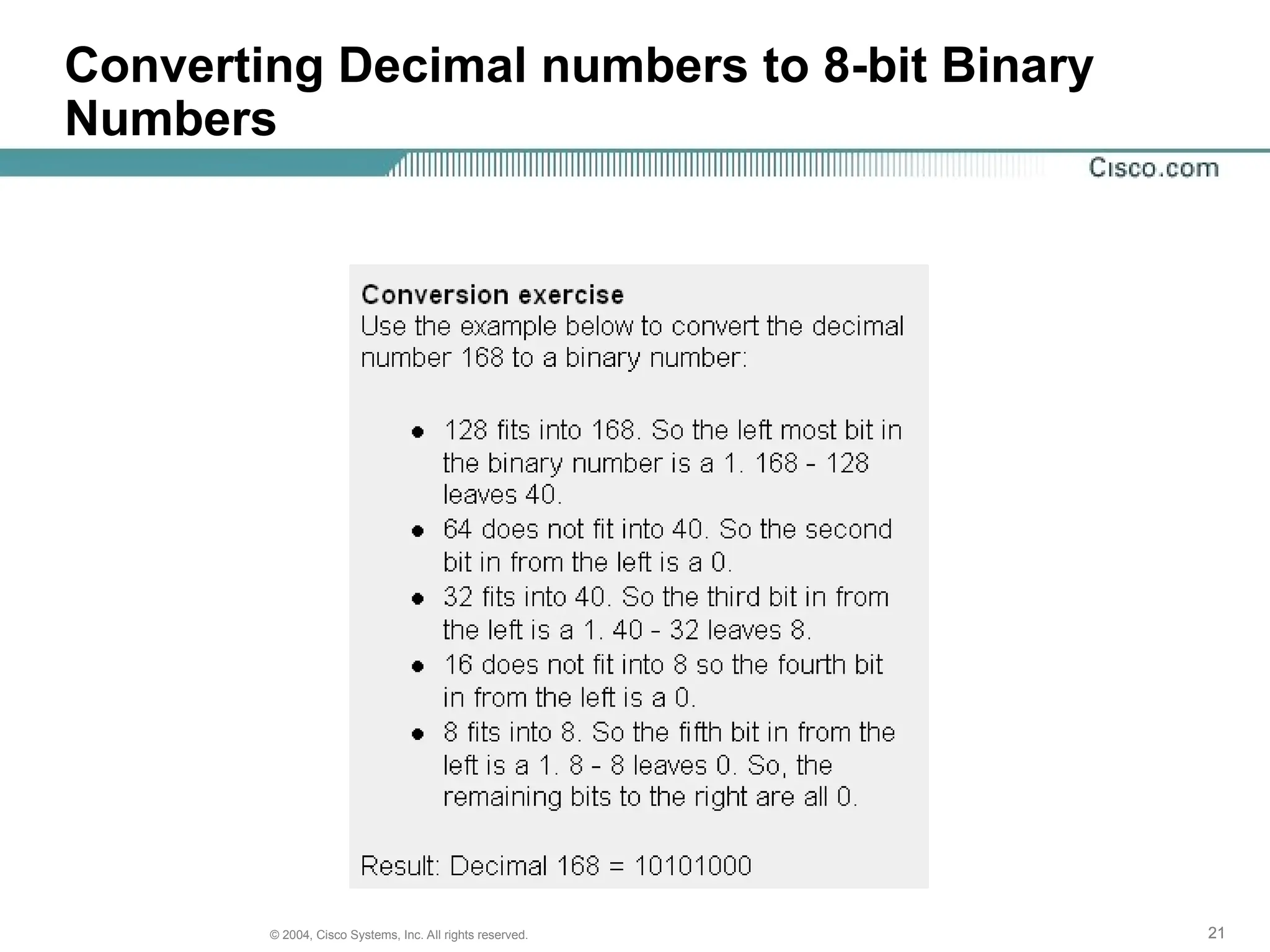 CCNA1v3.1_Mod022004000000000000000000000000000000 | PPT