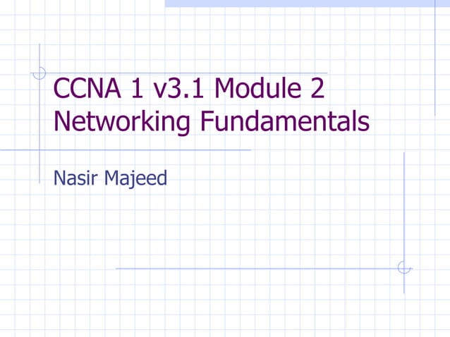 Ccna1v3 Mod02 Class | PPT