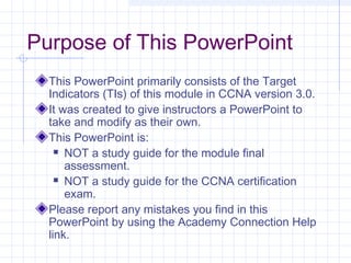 Ccna1v3 mod08 | PPT