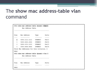 CCNA 200-301 Chapter 5- Analyzing Ethernet LAN Switching.pptx | Computer Networking | Computing