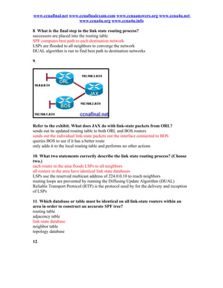 Ccna 2 chapter 10 v4.0 answers 2011 | DOC | Computer Networking | Computing