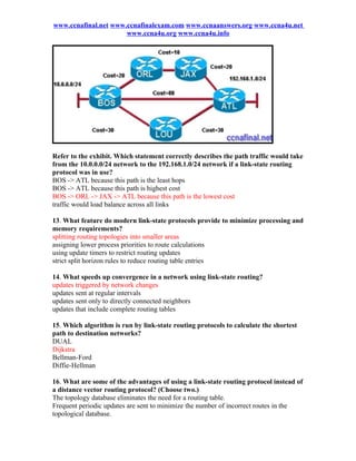 Ccna 2 chapter 10 v4.0 answers 2011 | DOC | Computer Networking | Computing
