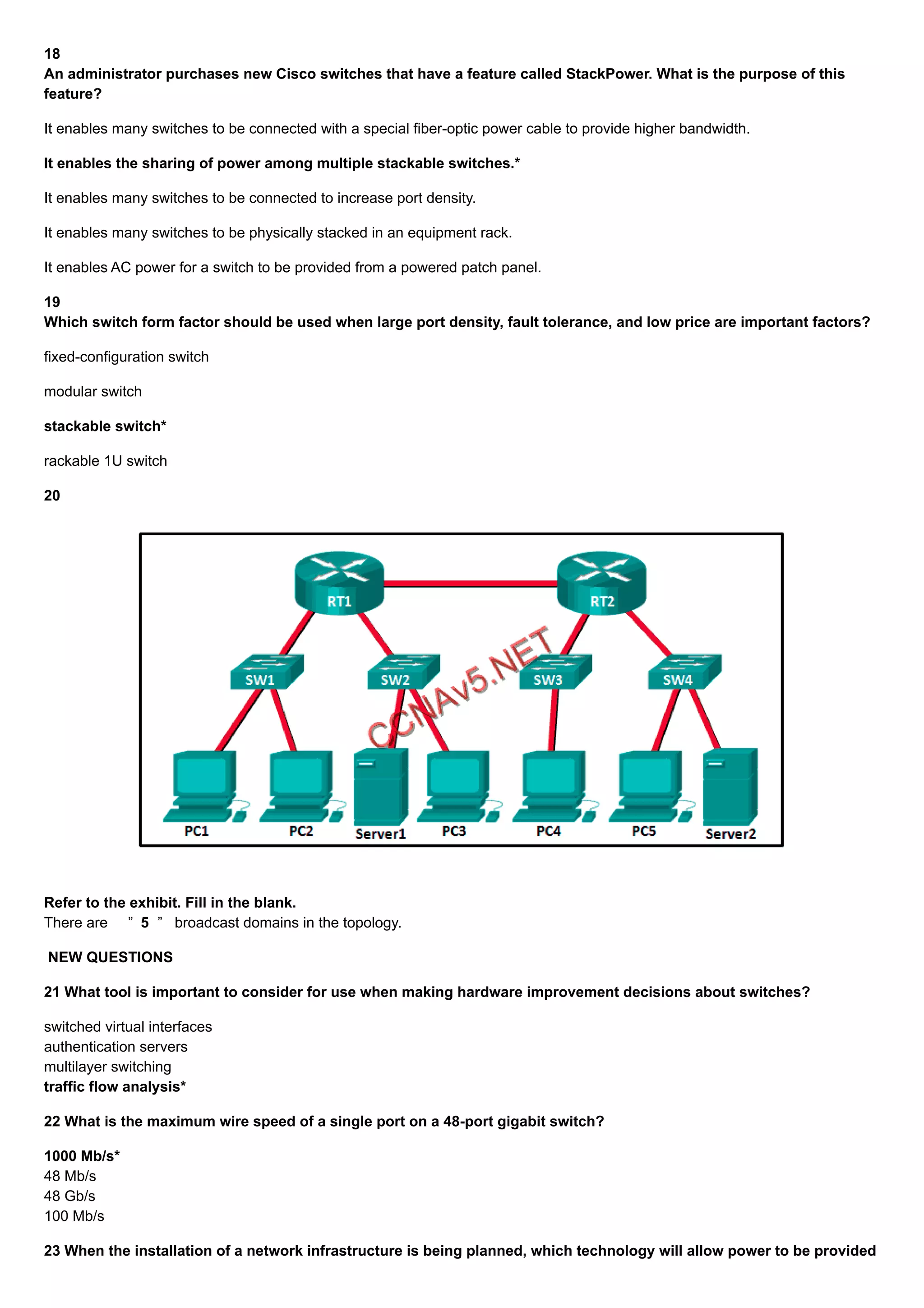 Ccna 2 chapter 1 2014 v5 | PDF