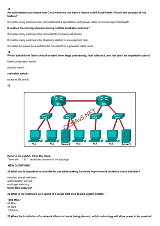 Ccna 2 chapter 1 2014 v5 | PDF