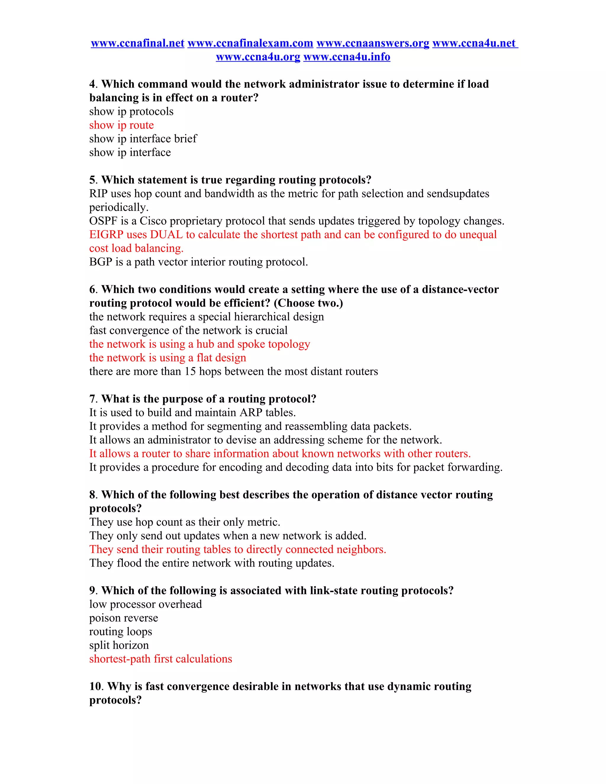 Ccna 2 chapter 3 v4.0 answers 2011 | PDF