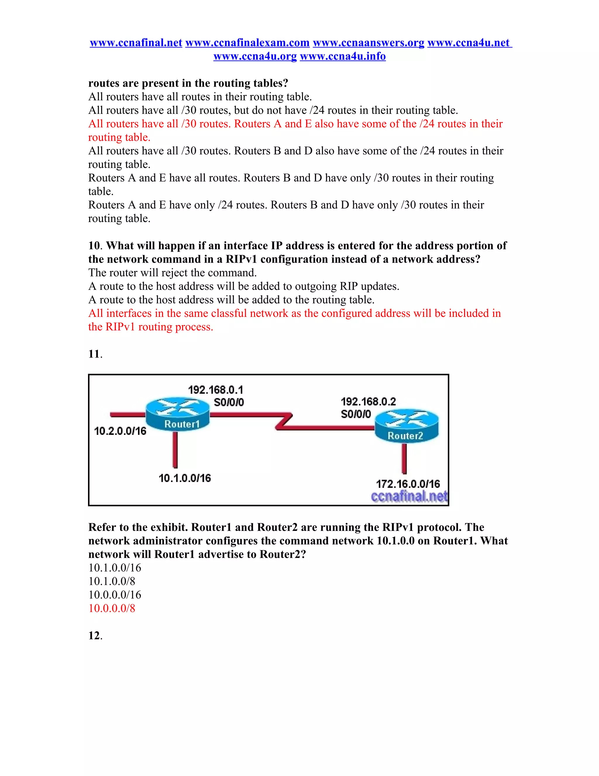 Ccna 2 chapter 5 v4.0 answers 2011 | DOC