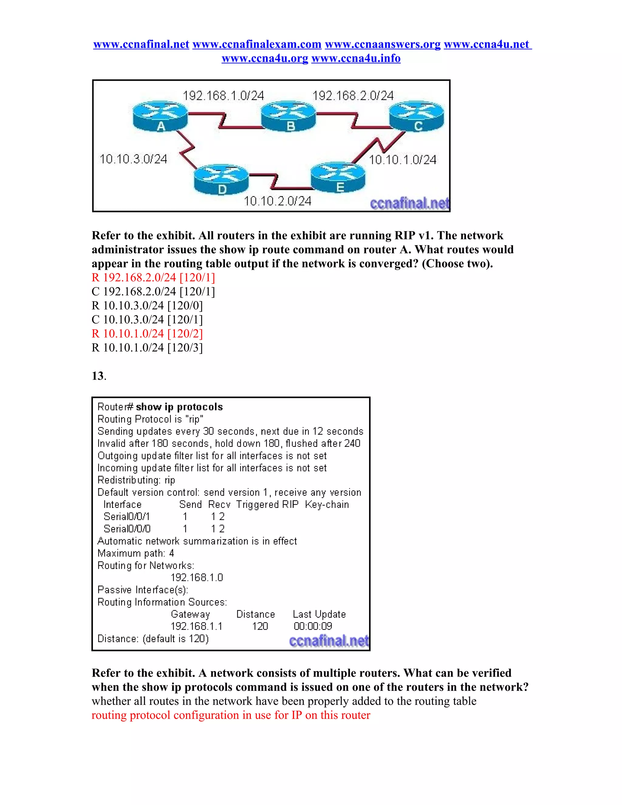 Ccna 2 chapter 5 v4.0 answers 2011 | DOC