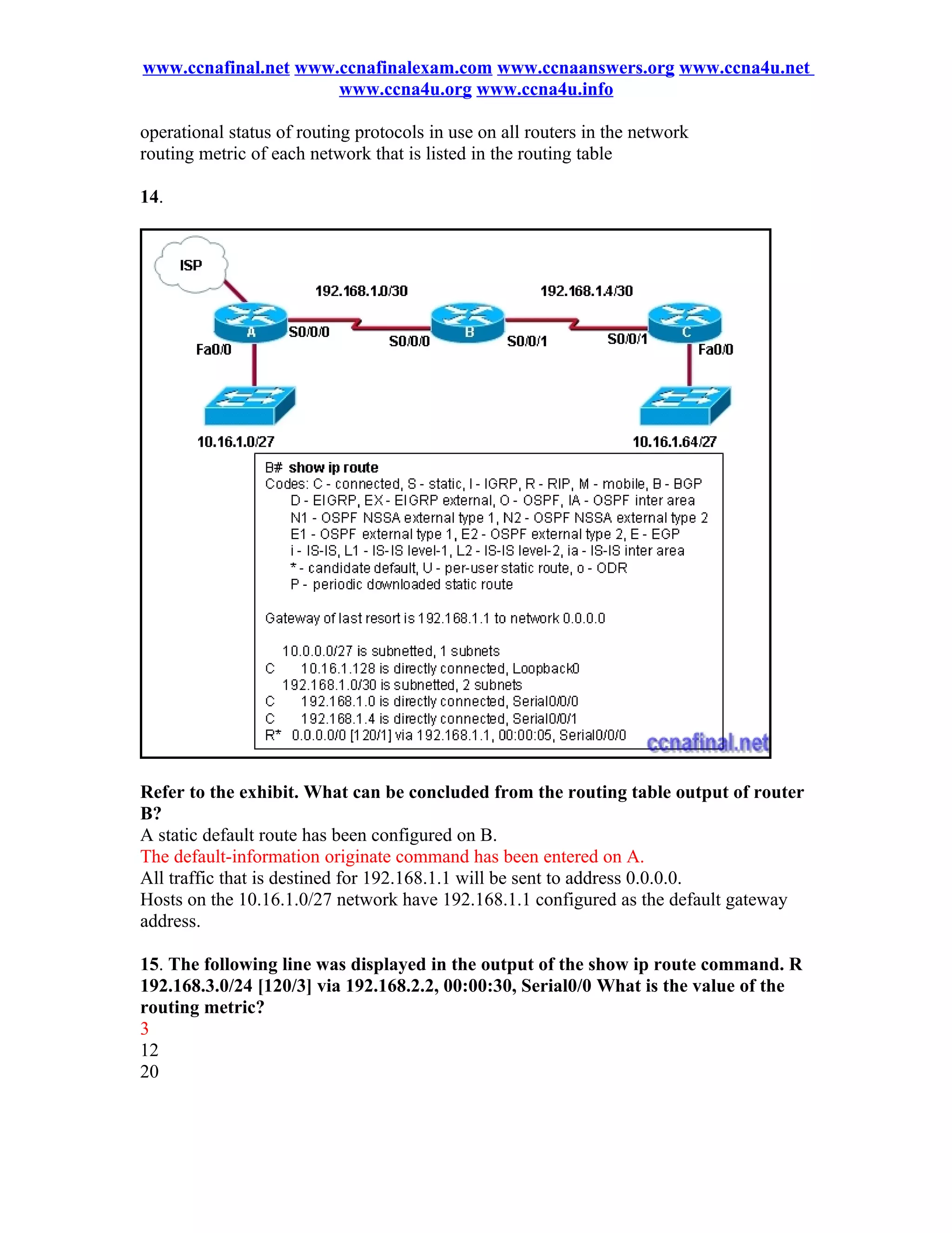 Ccna 2 chapter 5 v4.0 answers 2011 | DOC