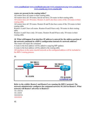 Ccna 2 chapter 5 v4.0 answers 2011 | PDF