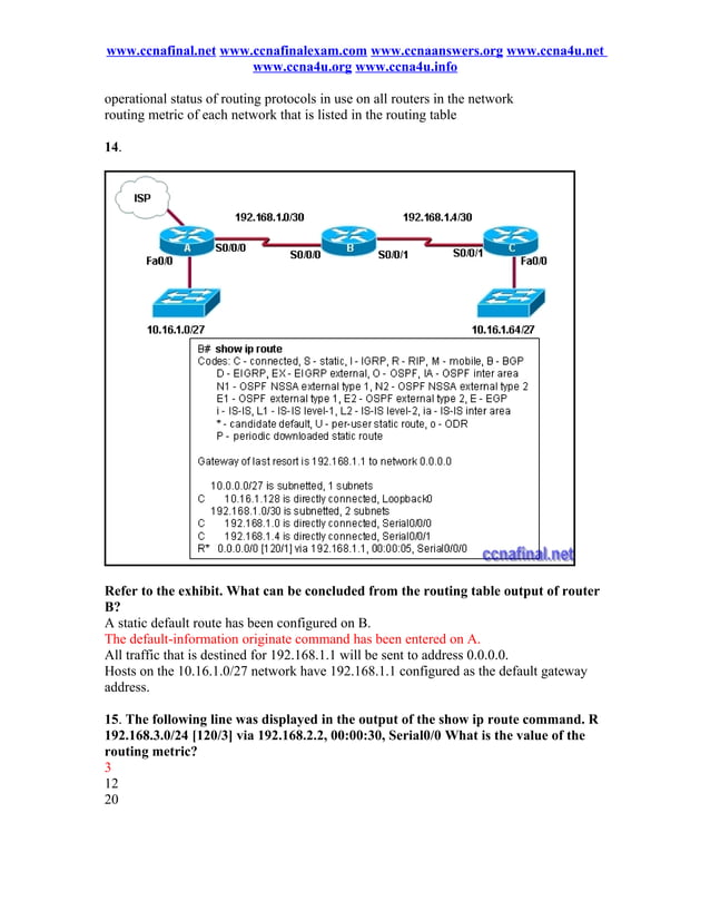 Ccna 2 chapter 5 v4.0 answers 2011 | DOC