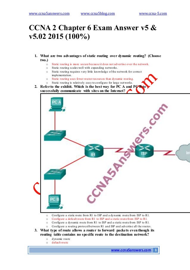 Ccna7 2 Answers