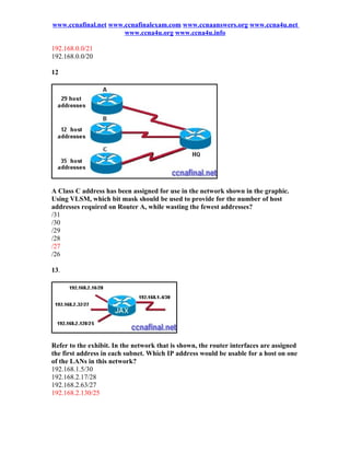 Ccna 2 chapter 6 v4.0 answers 2011 | PDF