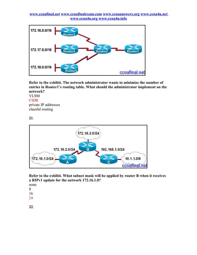 Ccna 2 chapter 6 v4.0 answers 2011 | PDF