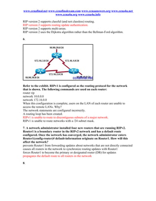 Ccna 2 chapter 7 v4.0 answers 2011 | DOC