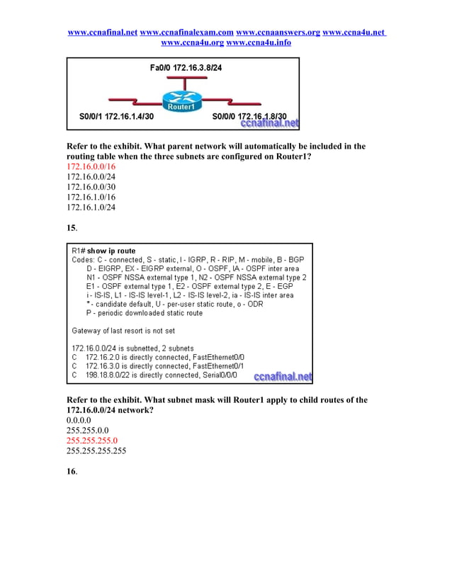 Ccna 2 chapter 8 v4.0 answers 2011 | PDF