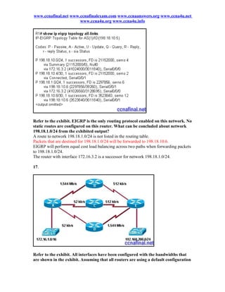 Ccna 2 chapter 9 v4.0 answers 2011 | PDF